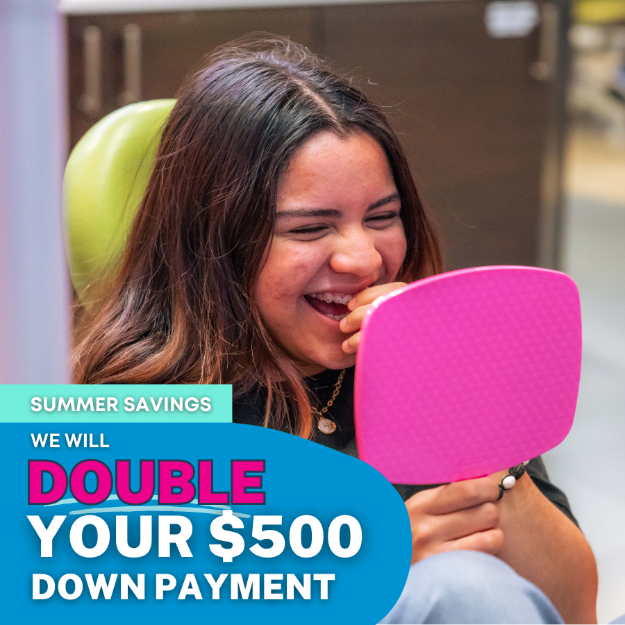 $500 Down Payment Match | Spark Orthodontics